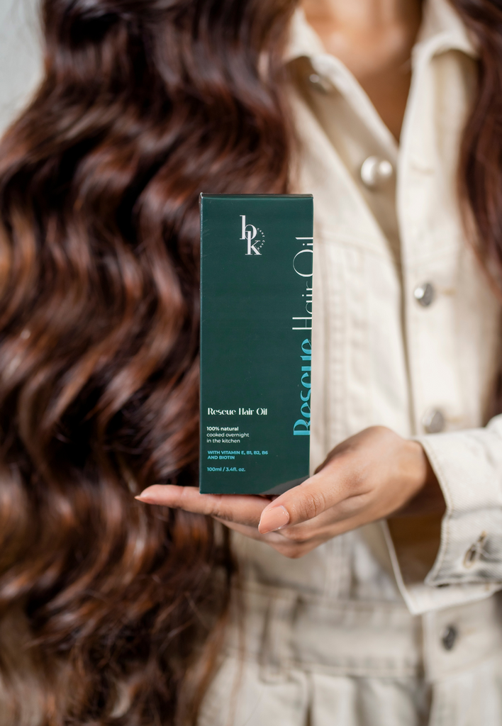Bk Care - Rescue Hair Oil made with 100% Organic Ingredients – Bisma Khan Enterprise